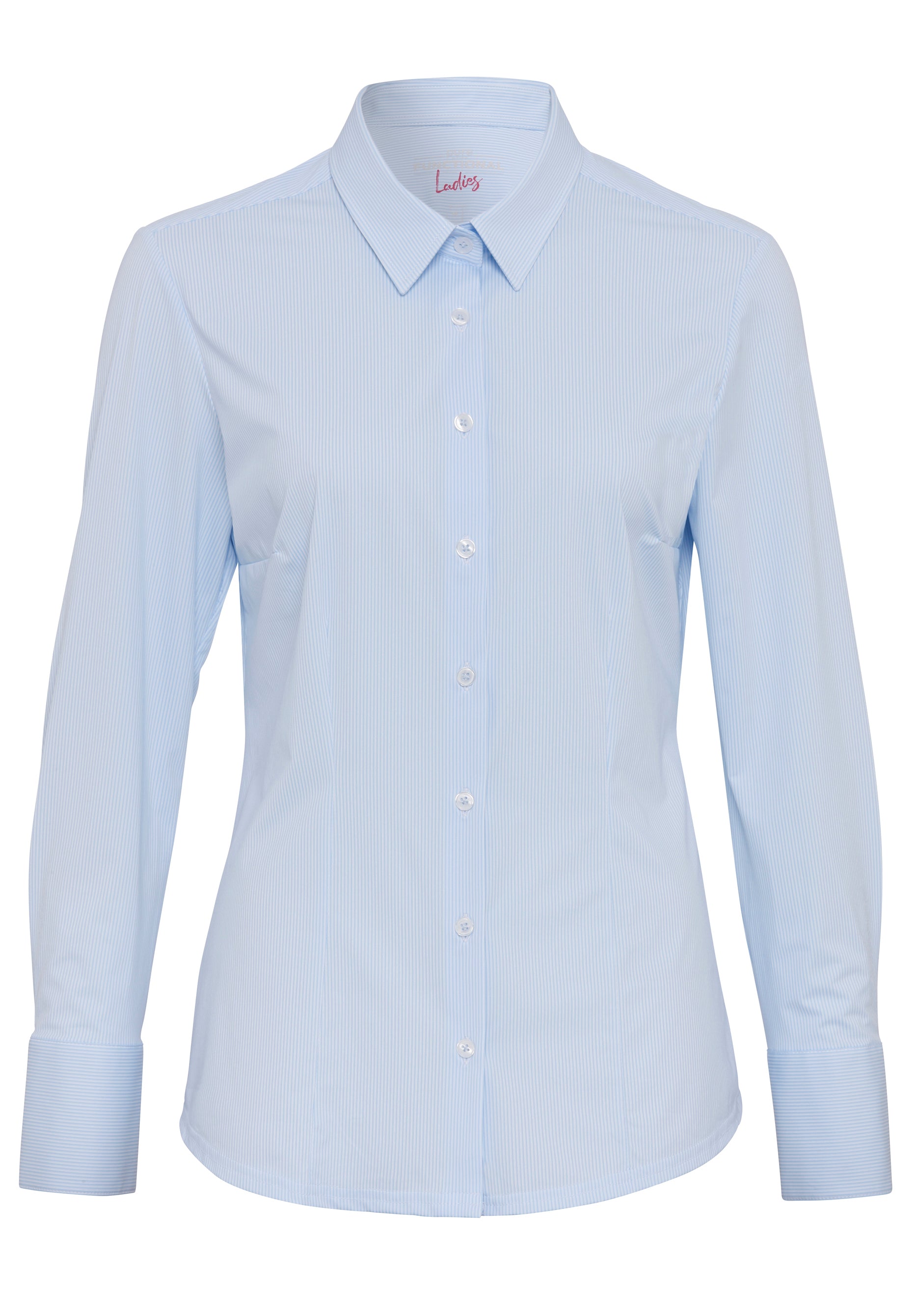 4028-91900 PURE- Functional Bluse slim fit Langarm – pureshirt